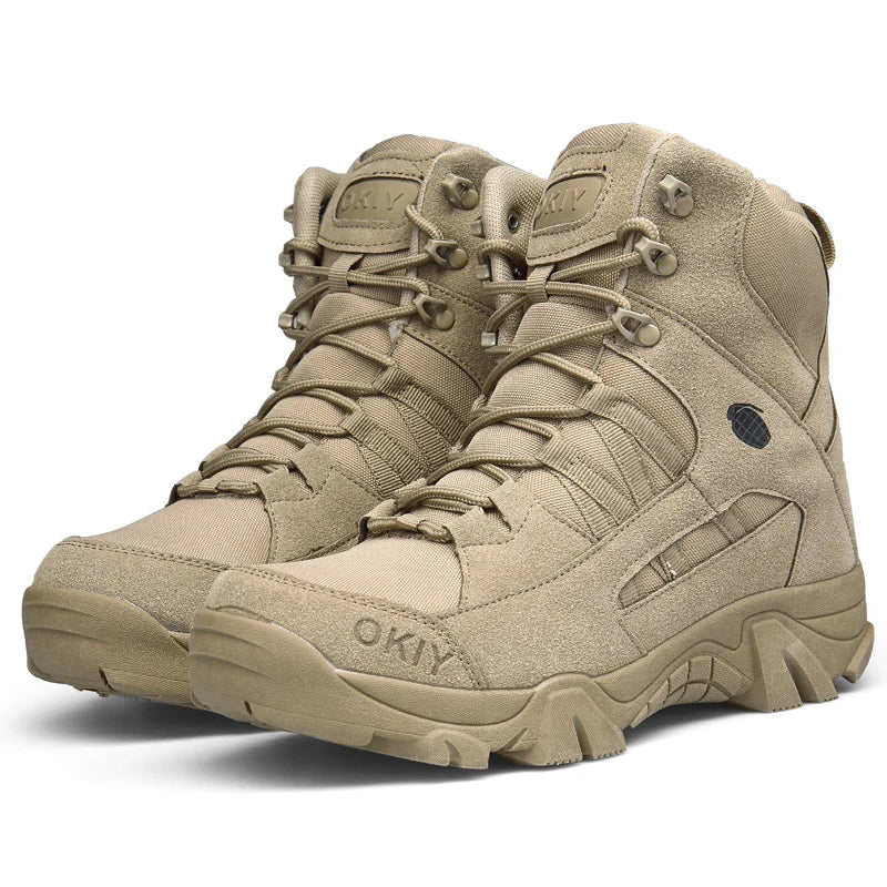 New autumn-winter vintage British style high-top boots and work boots ...